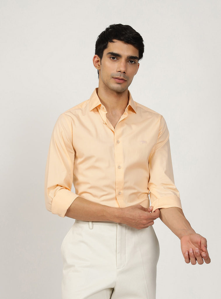 Andamen Champagne Cotton Shirt