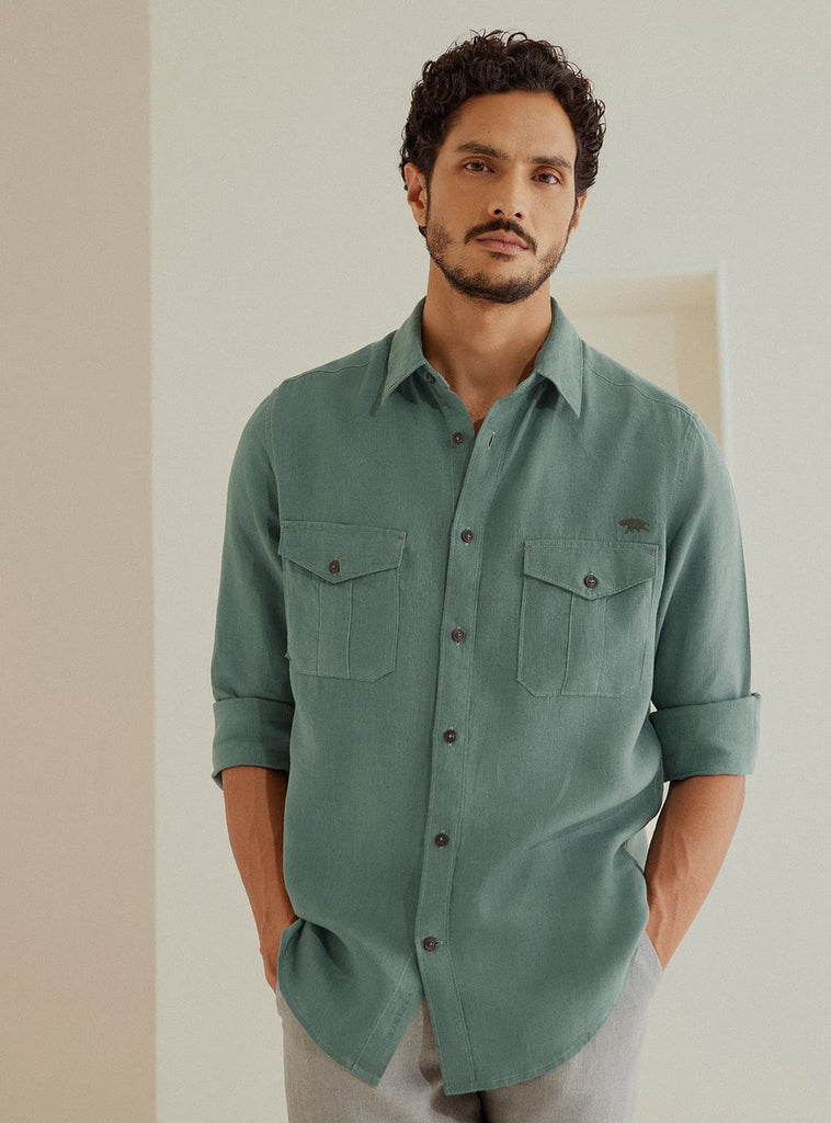 Andamen Cascade Linen Shirt