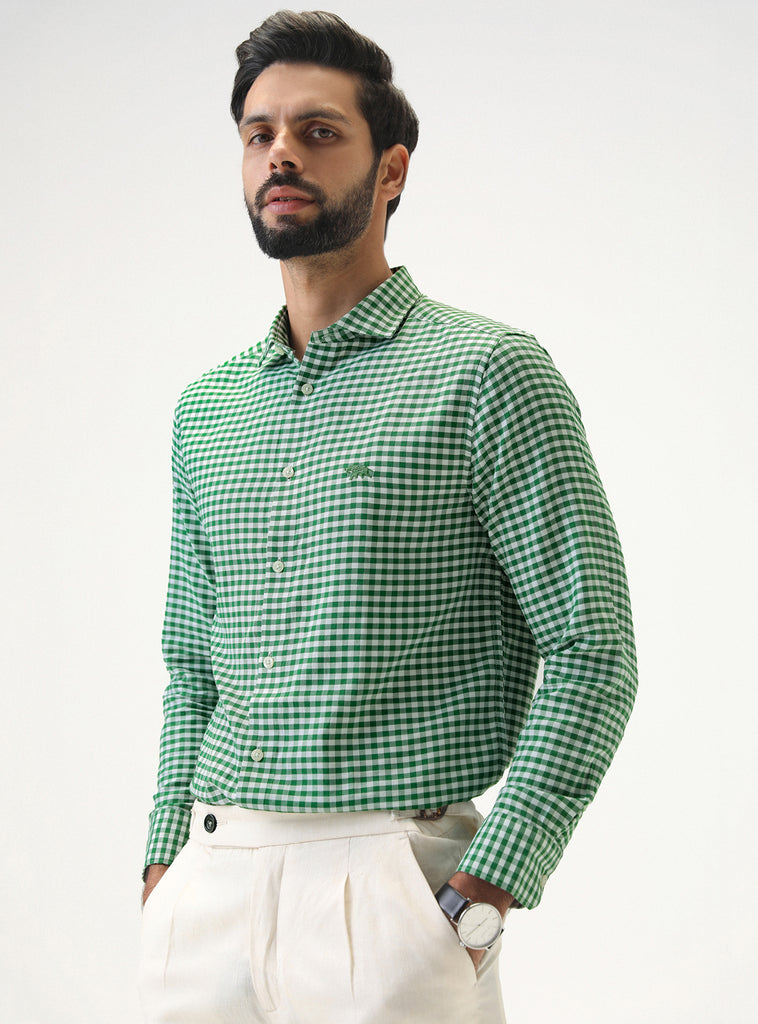 Andamen Hunter Dobby Check Shirt