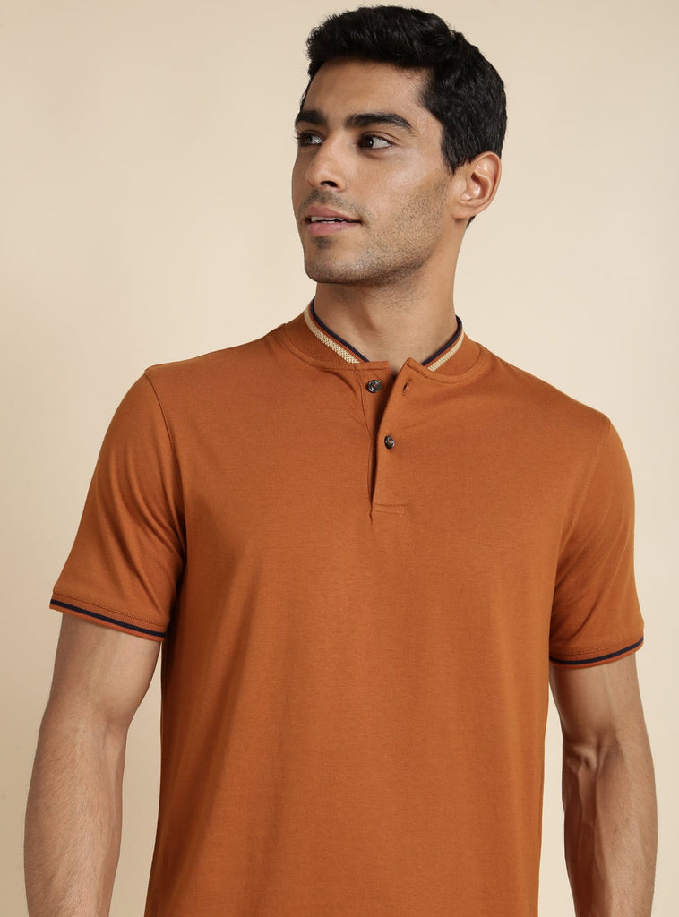 Andamen Orange Rust Polo