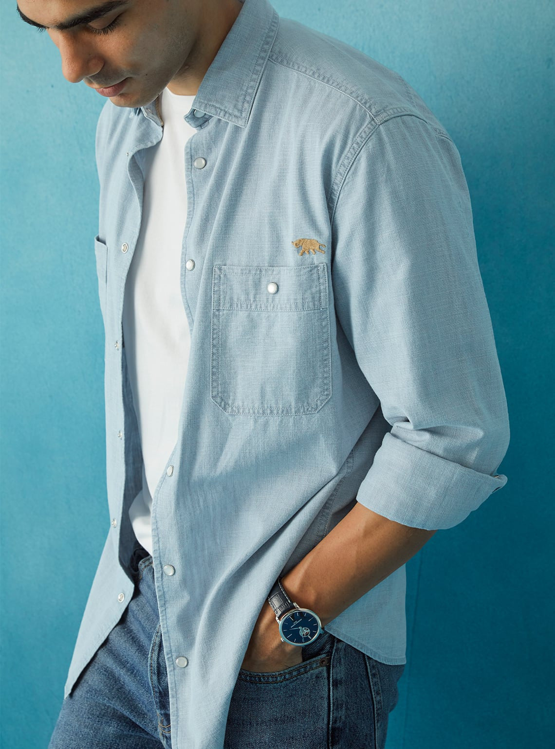Andamen Indigo Columbia Shirt