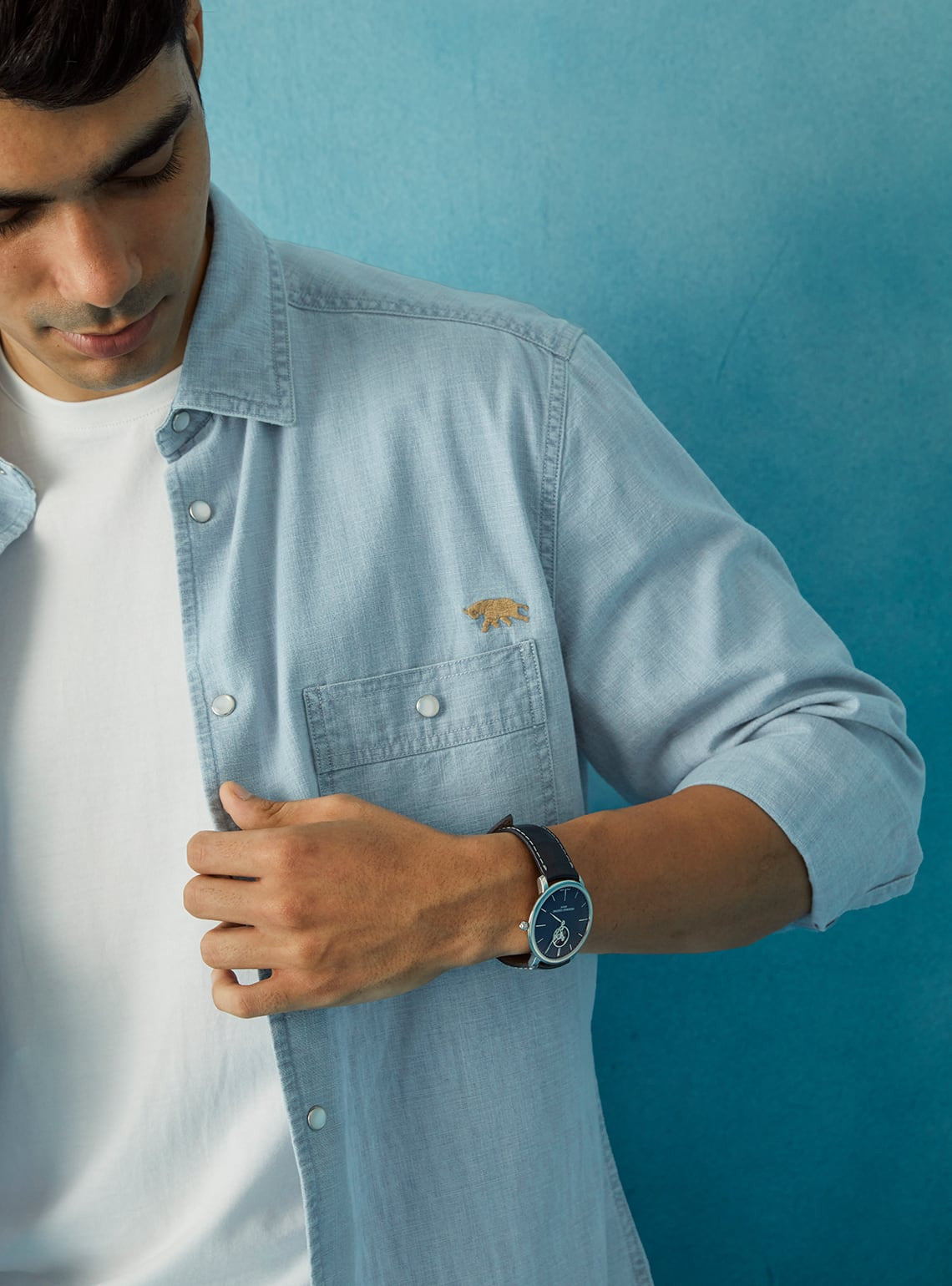 Andamen Indigo Columbia Shirt